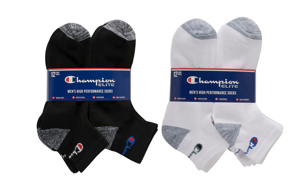 Champion Men's Ankle Sock (12-pair)