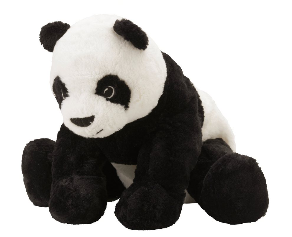 KRAMIG White/black Baby Panda Bear Soft Toy – ADDROS, LLC