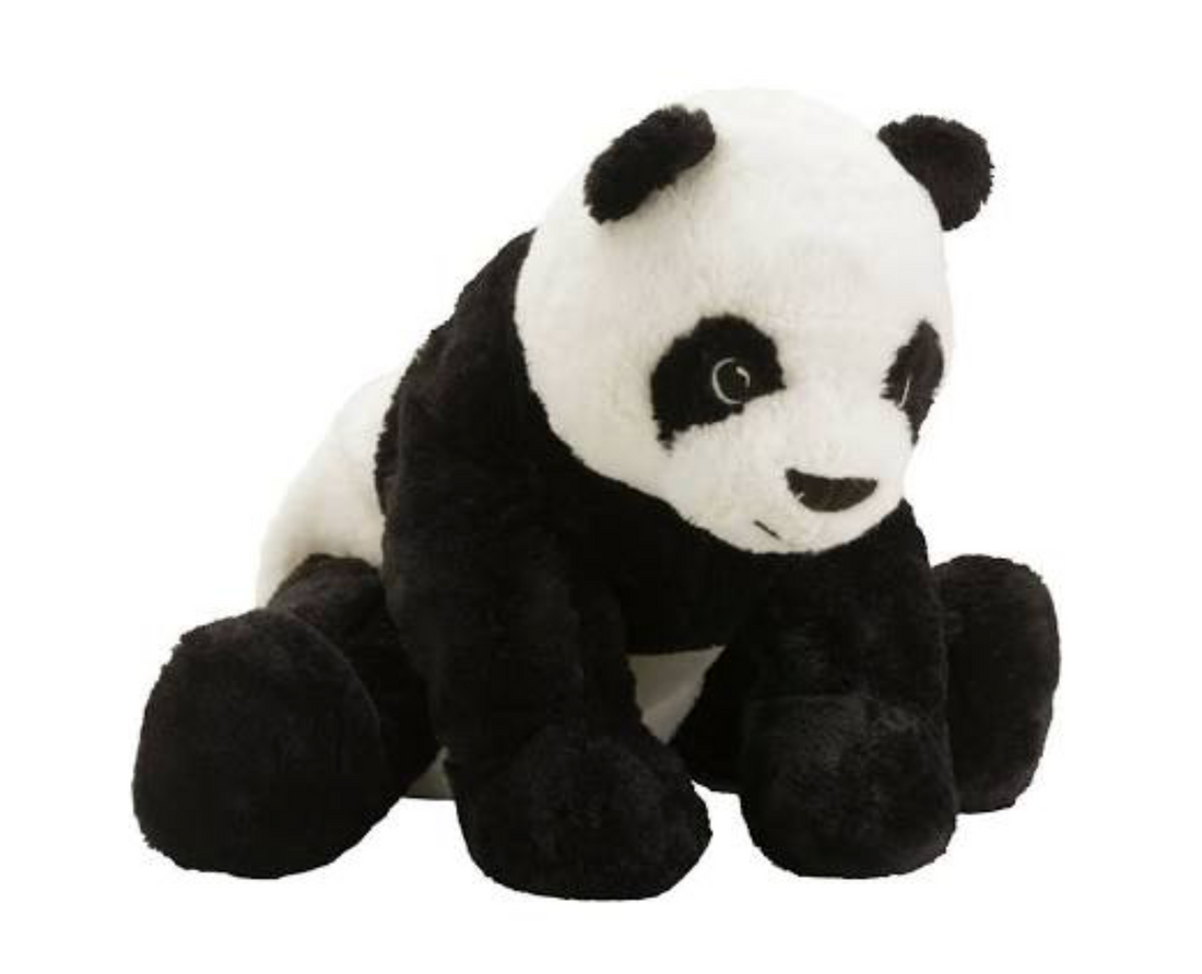 KRAMIG White/black Baby Panda Bear Soft Toy – ADDROS, LLC