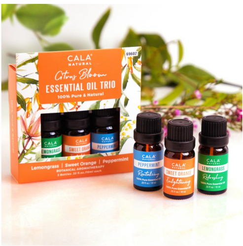 Cala essential Oils Citrus bloom trio (69602) – ADDROS, LLC
